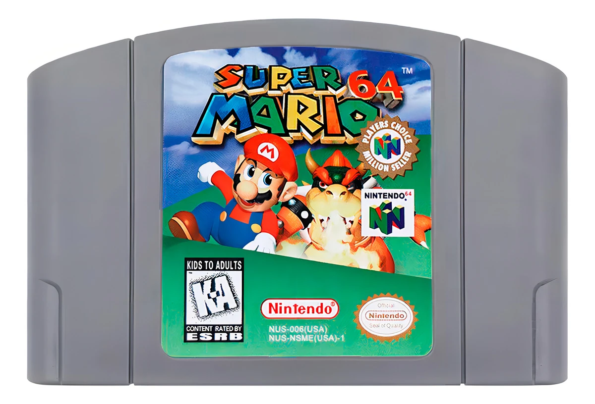 Super Mario 64 Standard Edition Físico Nuevo Sellado
