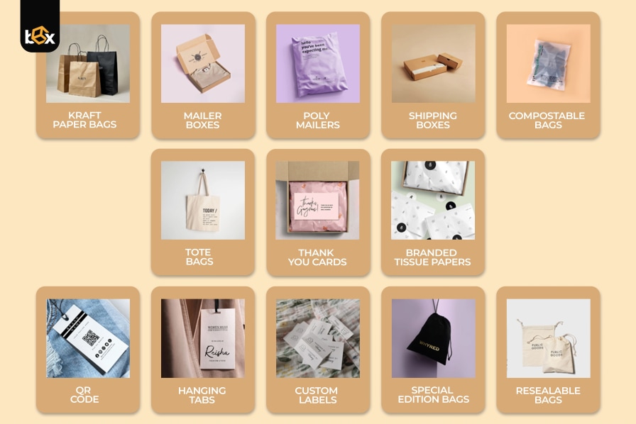 packaging for clothes