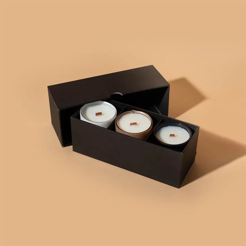 Custom Rigid Candle Boxes Packaging - Box Agency