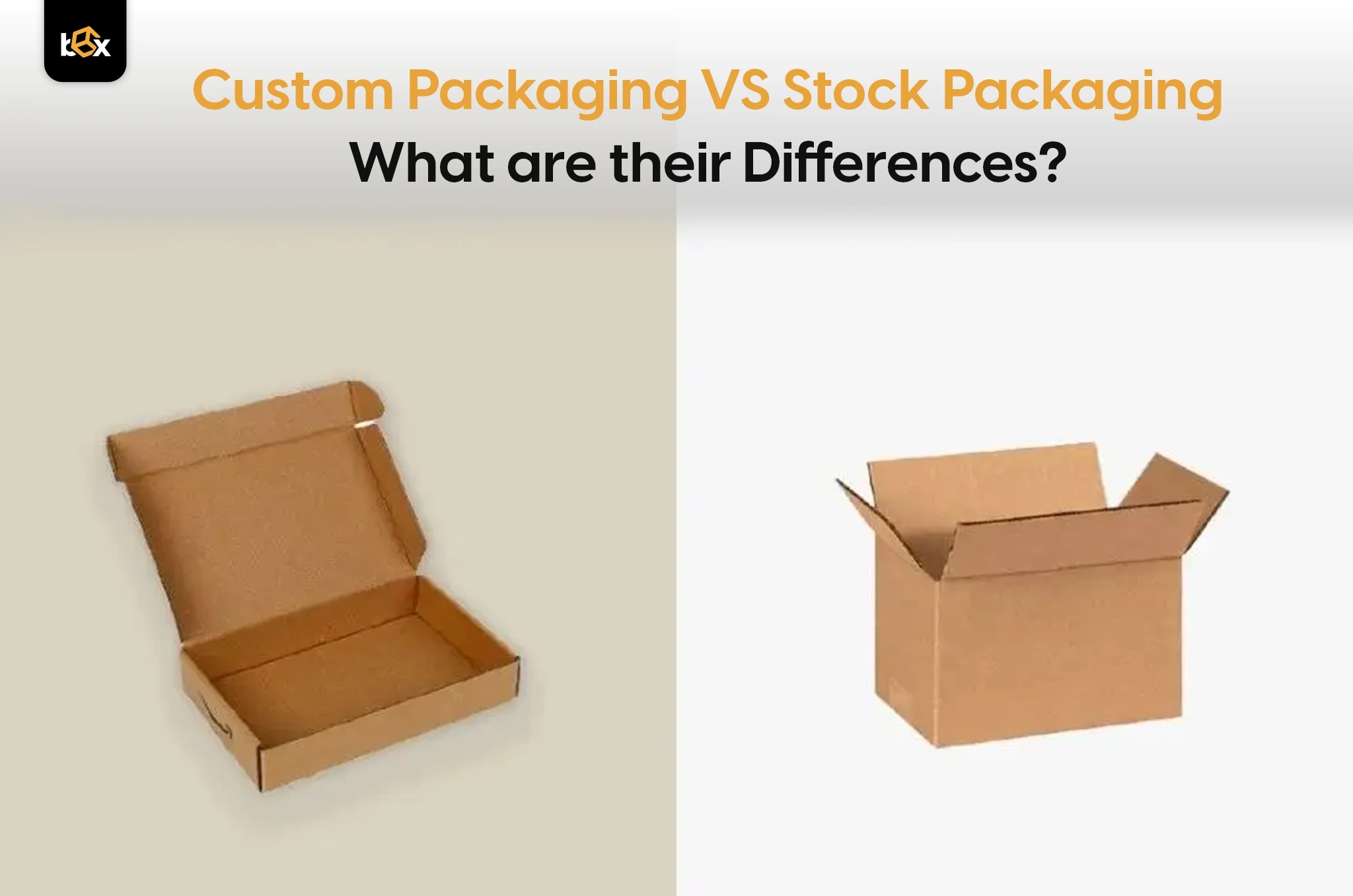 Custom Packaging VS Stock Packaging: What are their Differences?