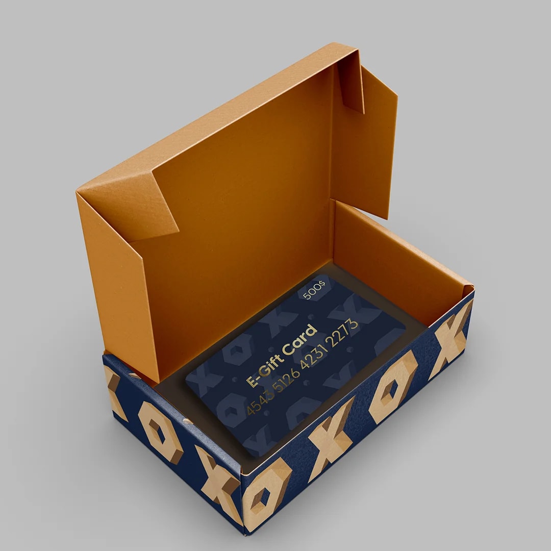 Custom Gift Card Boxes | Gift Card Packaging | Box Agency