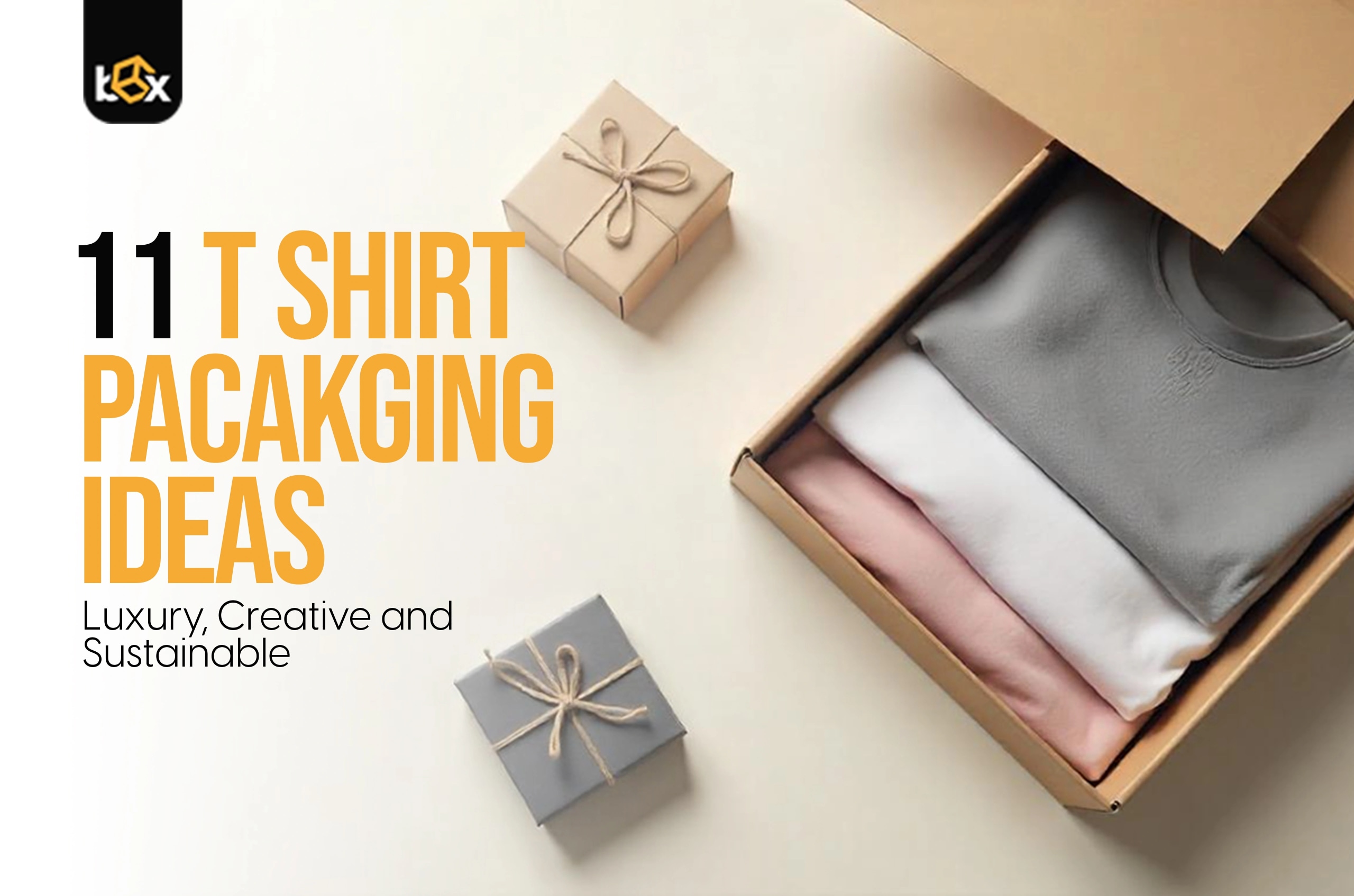 11 T-Shirt Packaging Ideas: Luxury, Creative and Sustainable - Box Agency