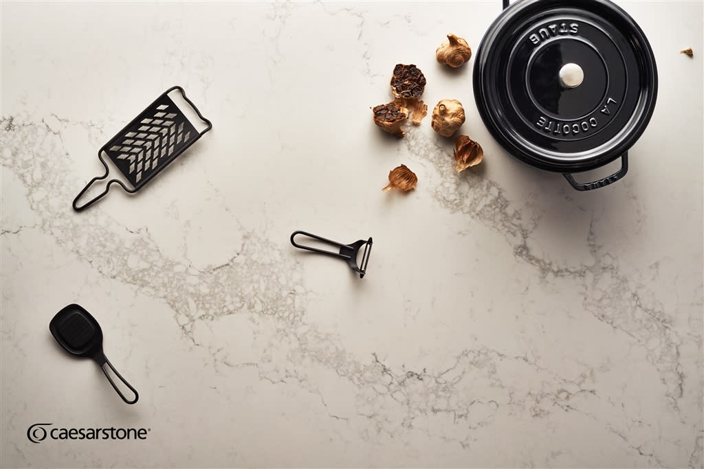 Statuario Maximus Kitchen Worktop | Caesarstone | Project Marble