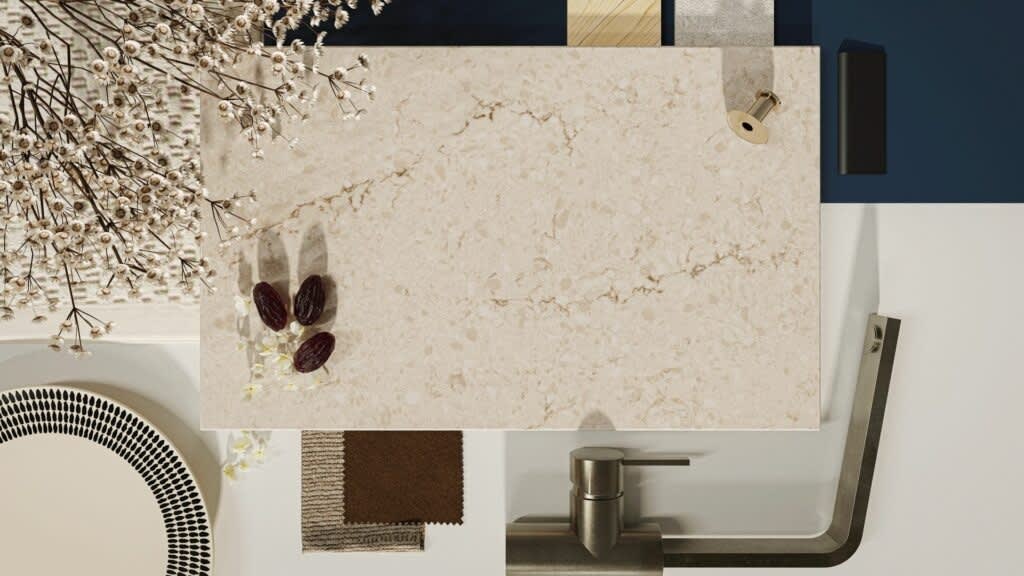 Taj Royale Kitchen Worktop | Caesarstone | Project Marble