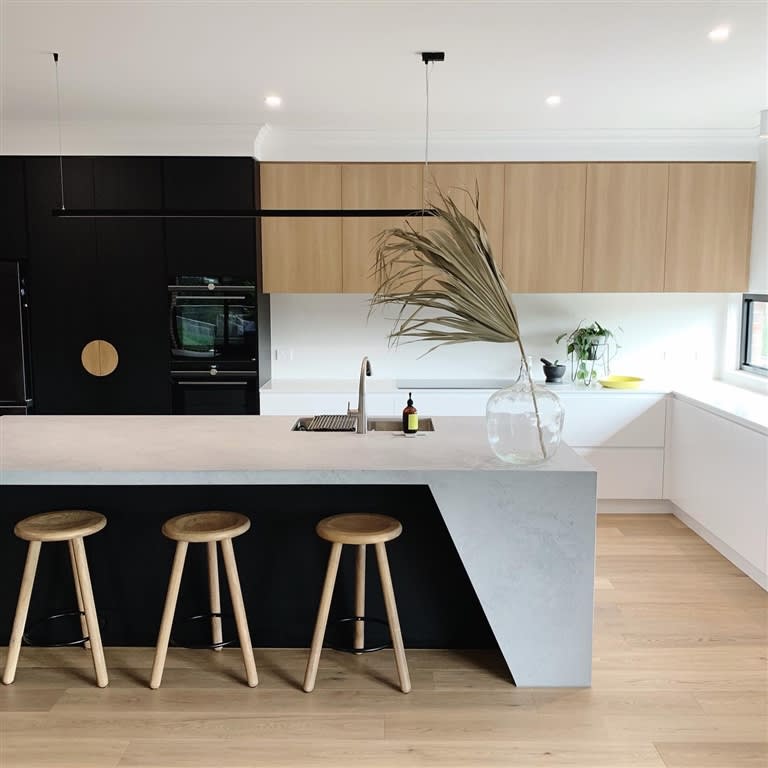 Airy Concrete Kitchen Worktop | Caesarstone | Project Marble