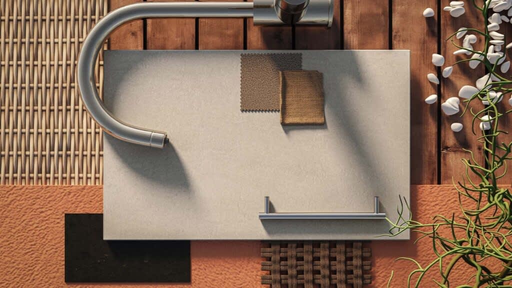 Aluminous Kitchen Worktop | Caesarstone | Project Marble