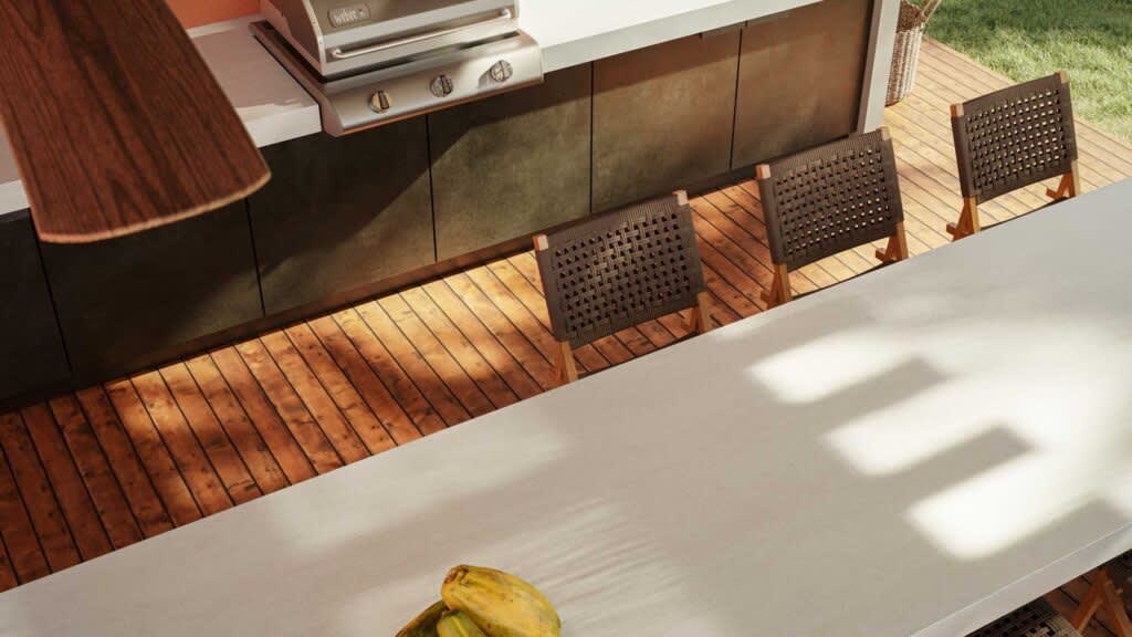 Aluminous Kitchen Worktop | Caesarstone | Project Marble