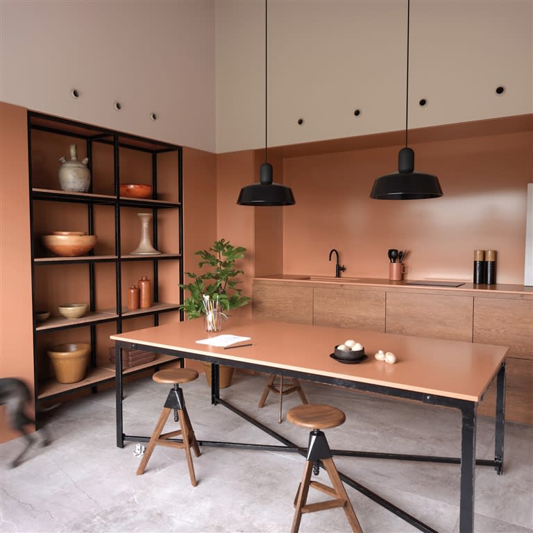 Arcilla Red Kitchen Worktop | Silestone | Project Marble