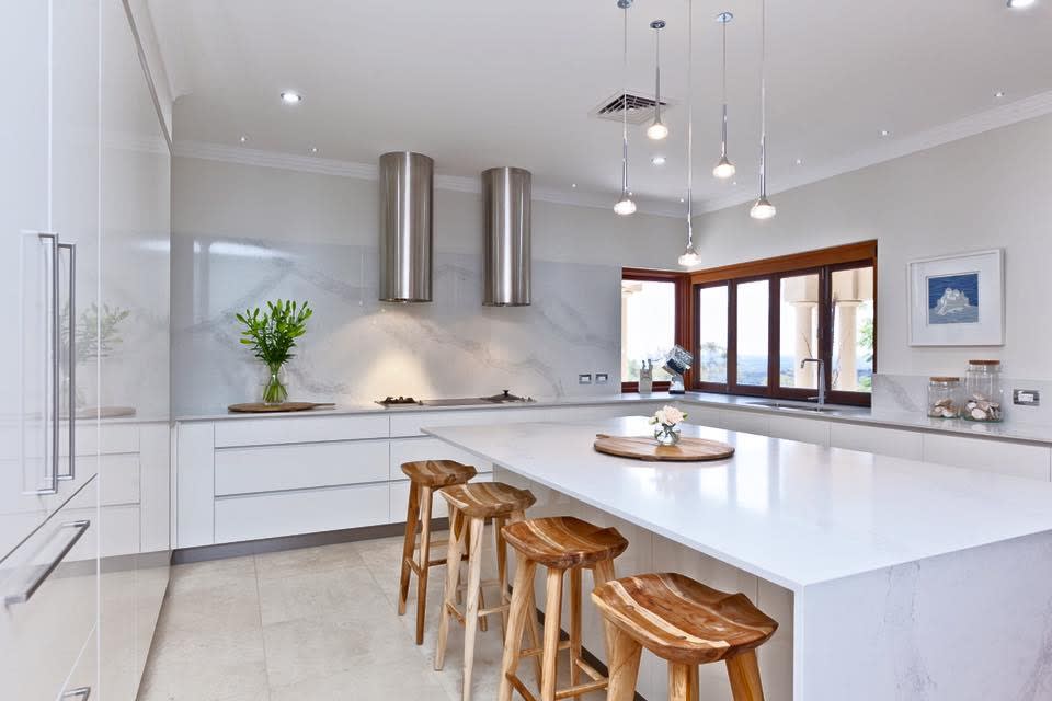 Calacatta Nuvo Kitchen Worktop | Caesarstone | Project Marble