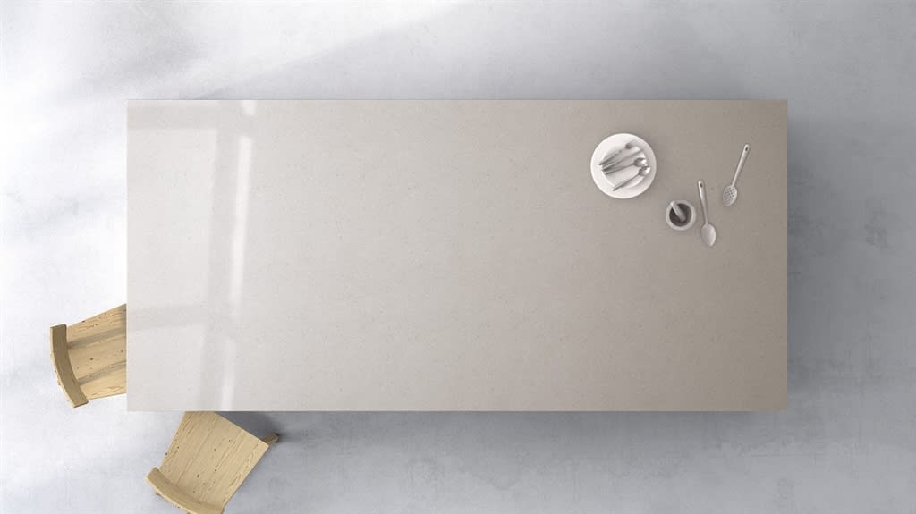 Clamshell Kitchen Worktop | Caesarstone | Project Marble