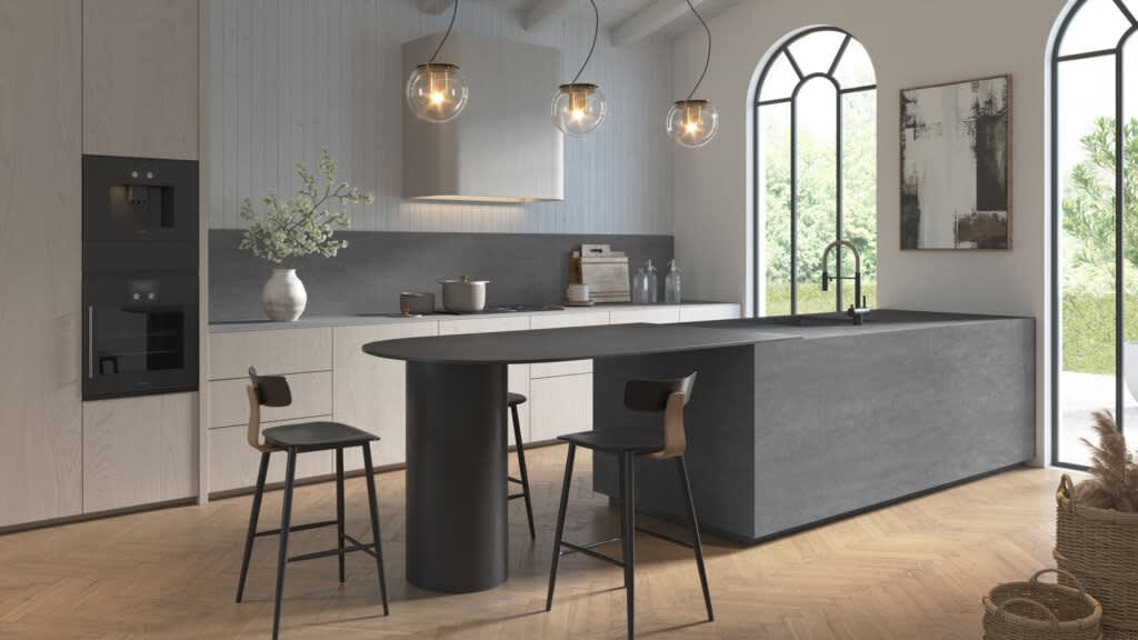 Concrita Kitchen Worktop | Caesarstone | Project Marble