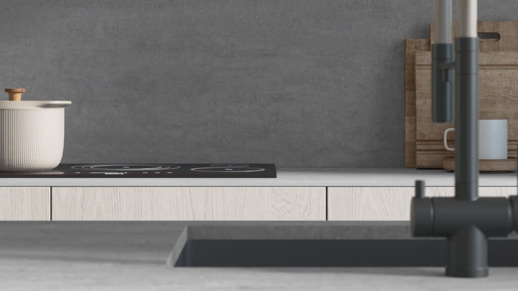 Concrita Kitchen Worktop | Caesarstone | Project Marble