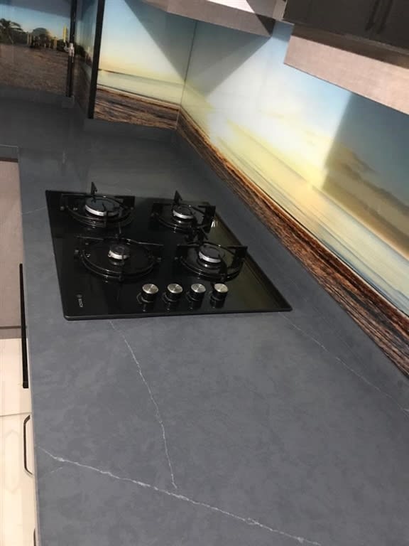 Charcoal Soapstone Kitchen Worktop | Silestone | Project Marble