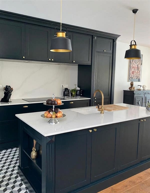 Et. Calacatta Gold Kitchen Worktop | Silestone | Project Marble