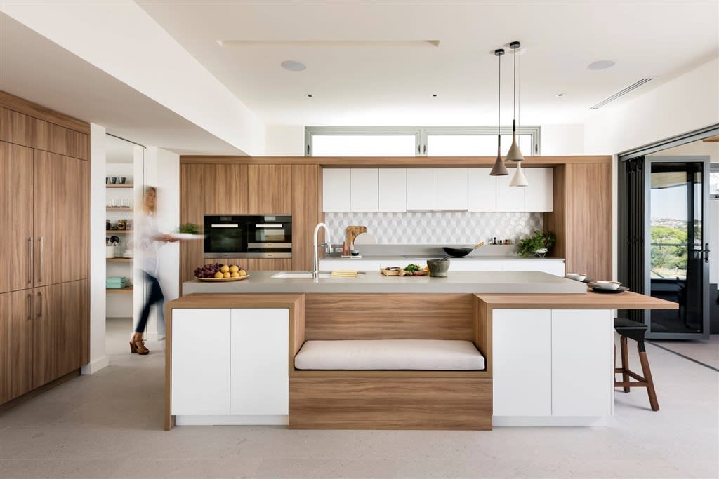 Raw Concrete Kitchen Worktop | Caesarstone | Project Marble