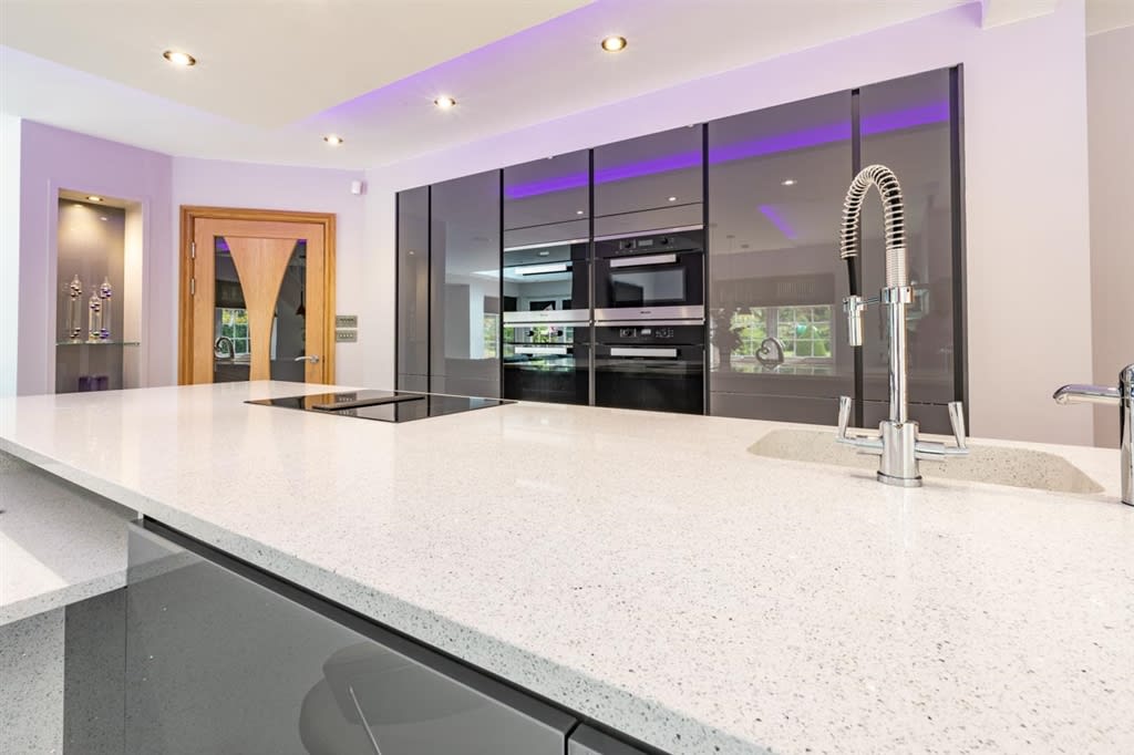 Blanco Stellar Kitchen Worktop | Silestone | Project Marble