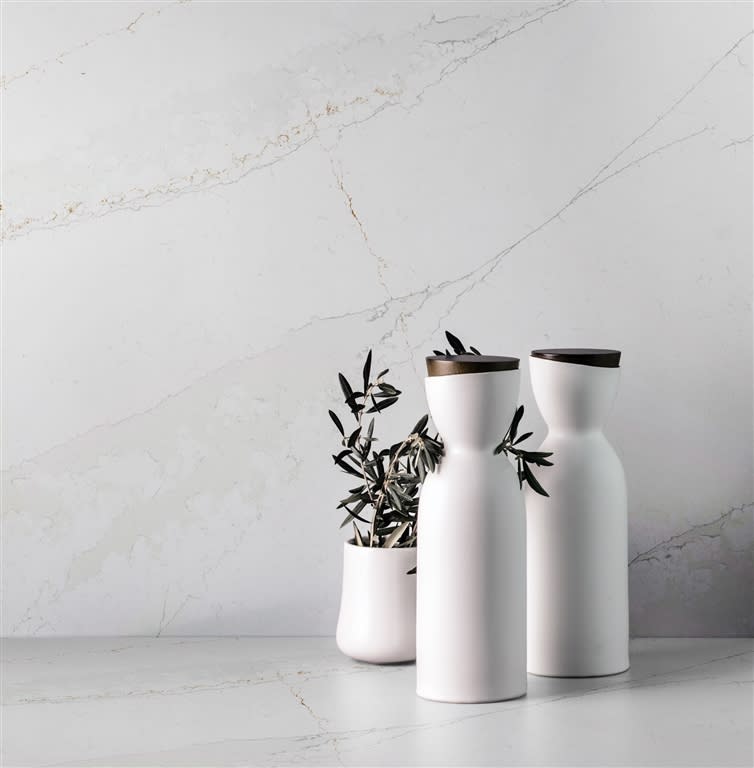 Ethereal Glow Kitchen Worktop | Silestone | Project Marble