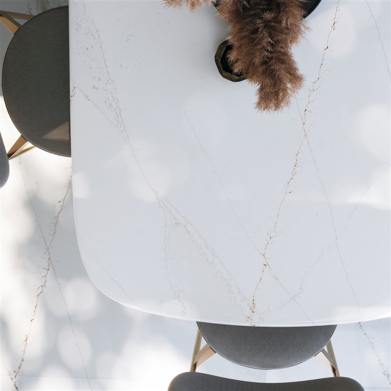 Ethereal Glow Kitchen Worktop | Silestone | Project Marble