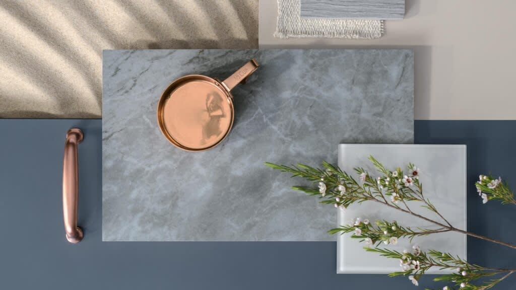 Silverdrop Kitchen Worktop | Caesarstone | Project Marble