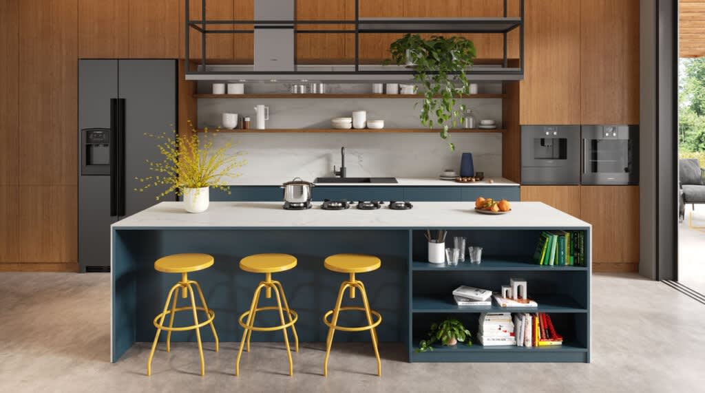 Snowdrift Kitchen Worktop | Caesarstone | Project Marble