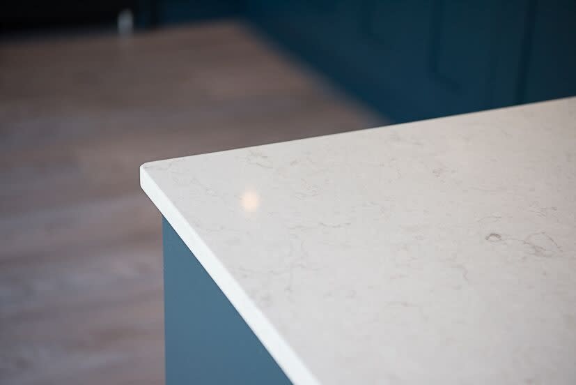 Snowy Ibiza Kitchen Worktop | Silestone | Project Marble