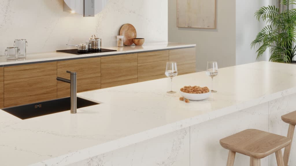 Solenna Kitchen Worktop | Caesarstone | Project Marble