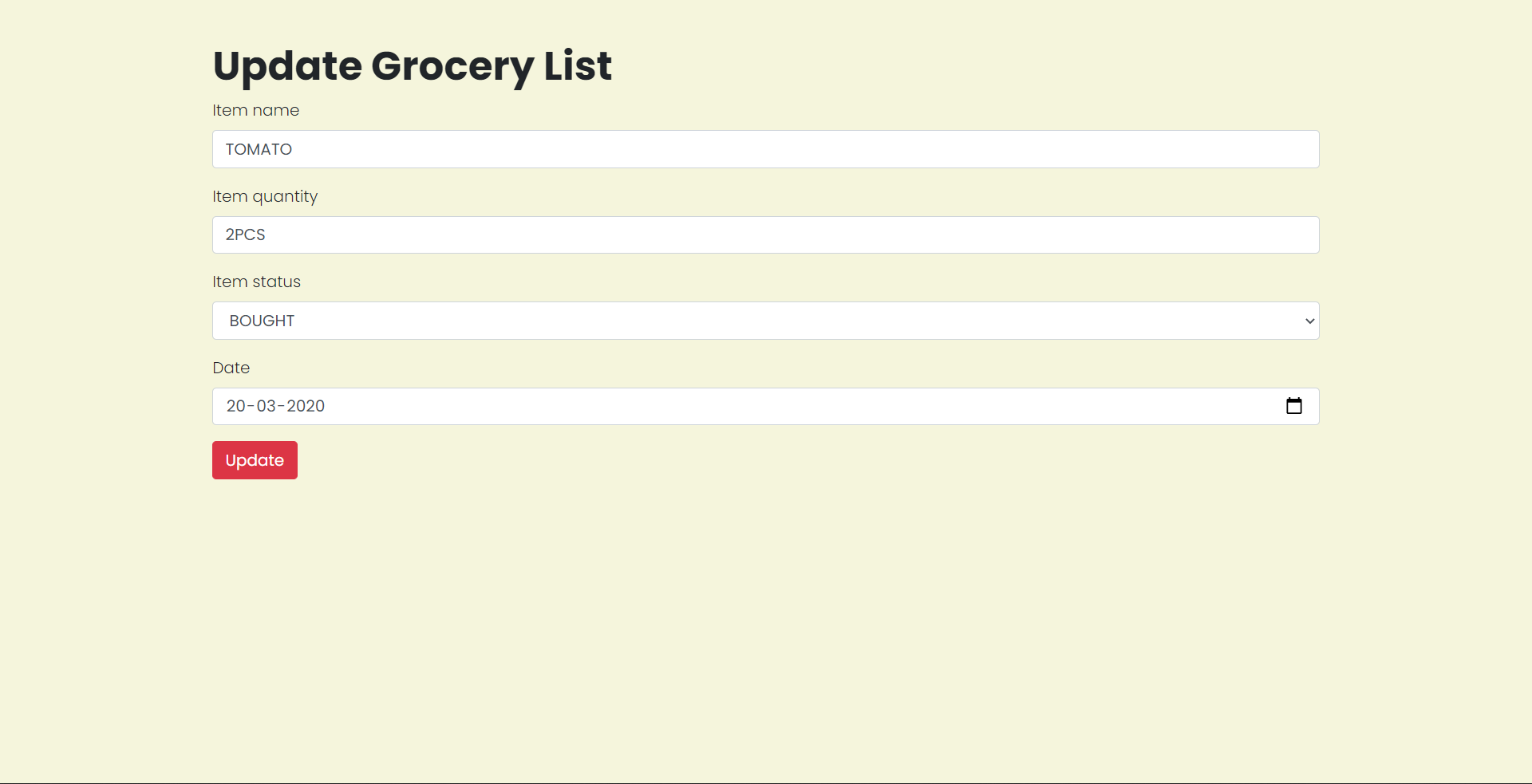 How to Create a Grocery Bag App Using Django (Part-I)