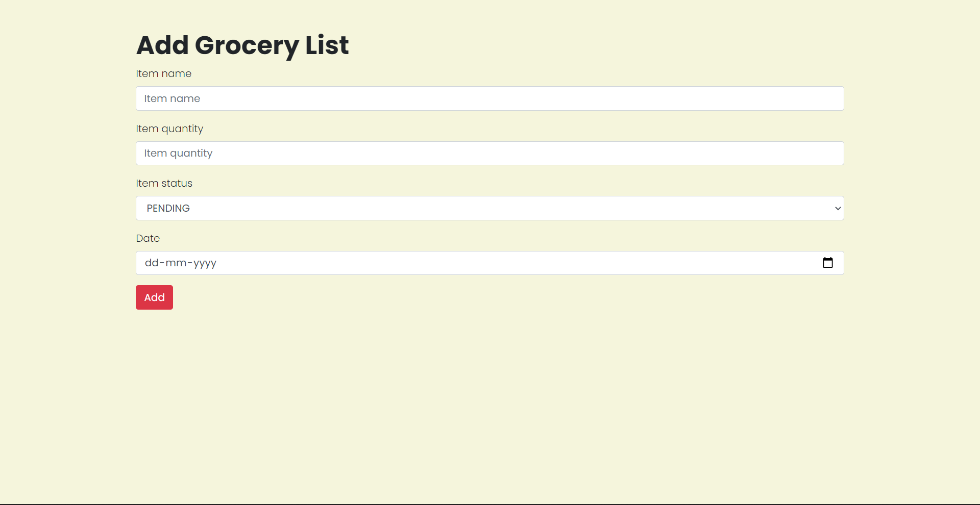 How to Create a Grocery Bag App Using Django (Part-I)