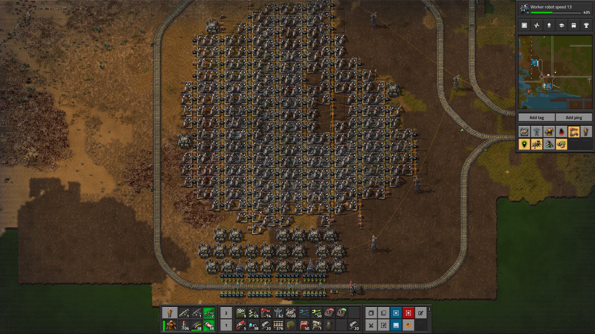 Mining with bots is my favourite thing : r/factorio