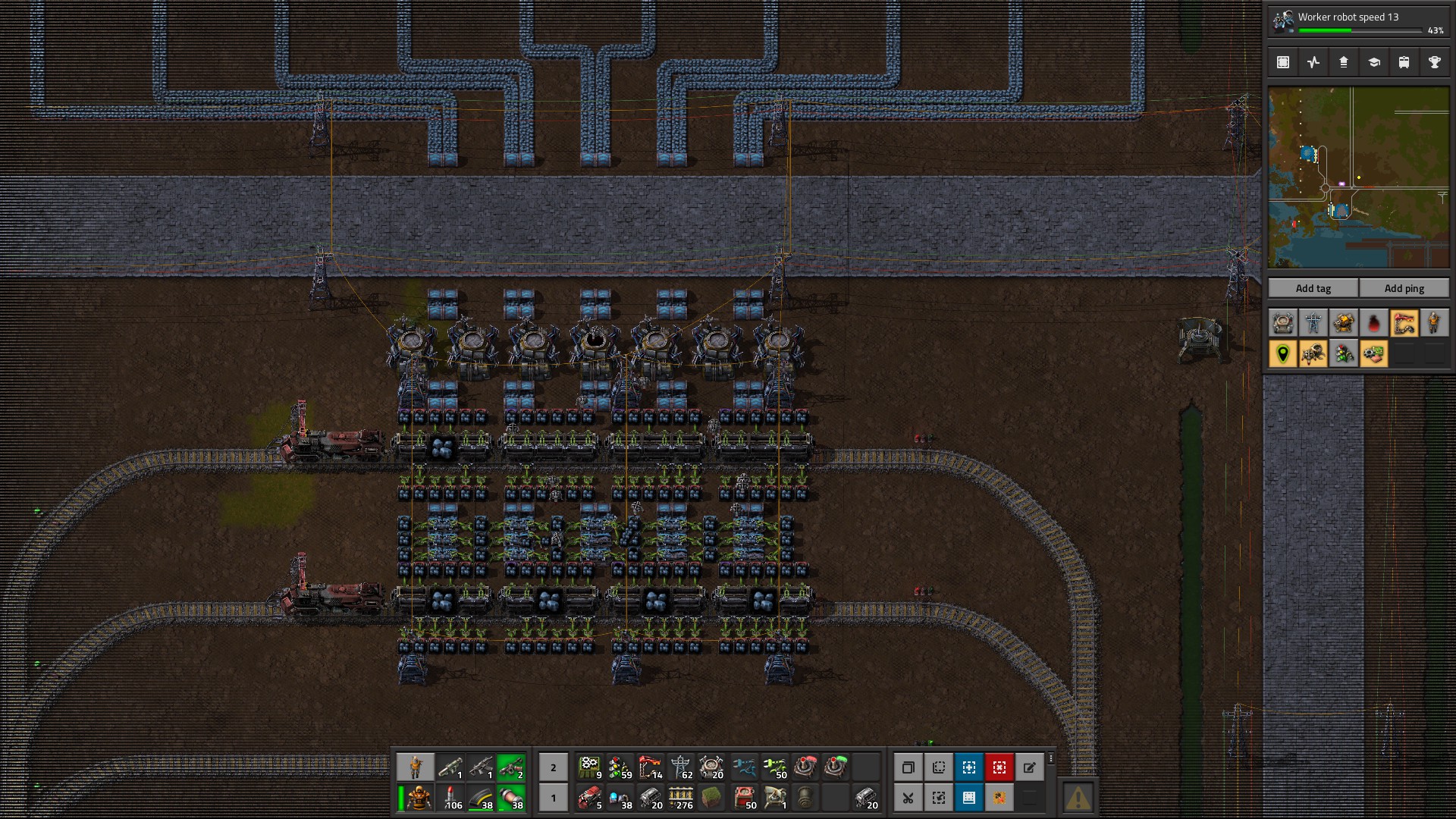 Mining with bots is my favourite thing : r/factorio