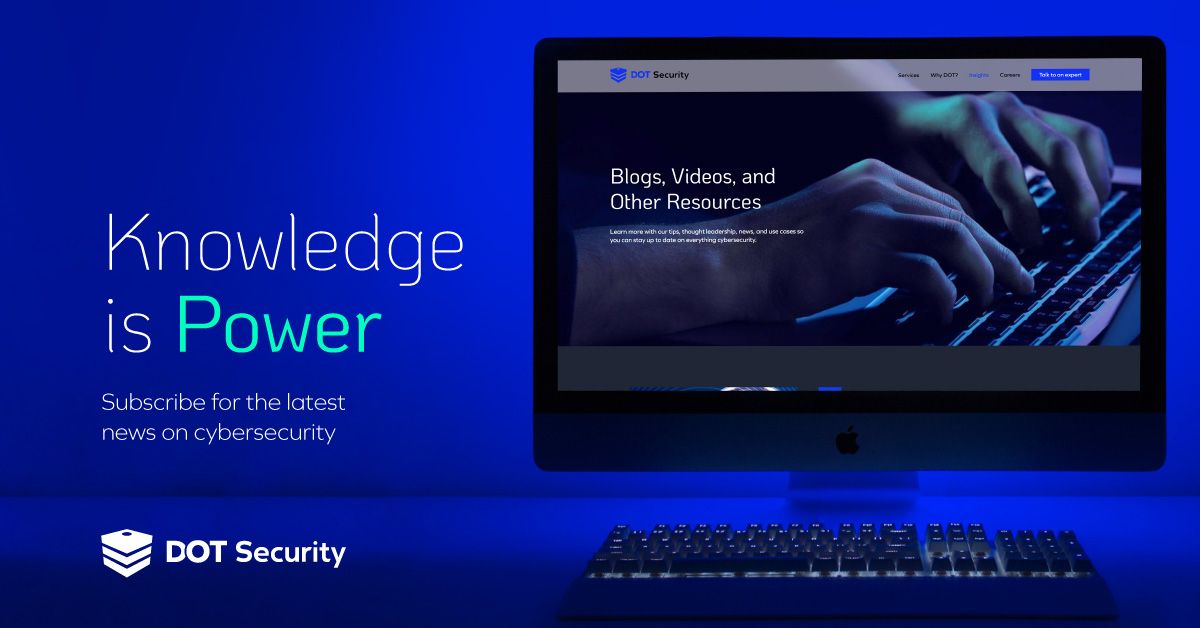 DOT Insights | Cybersecurity Services Clearly Explained