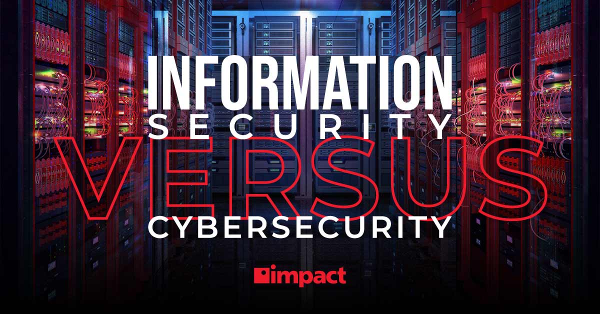 Is Information Security a Subset of Cybersecurity?