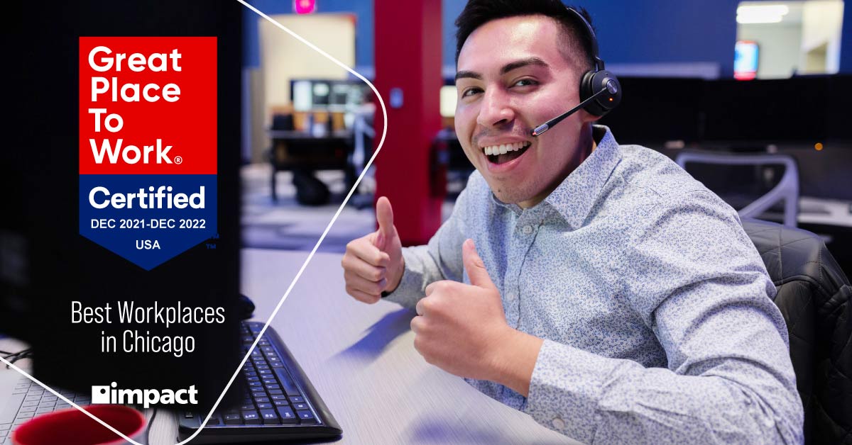 Impact Networking Named to the Best Workplaces in Chicago in 2022 List