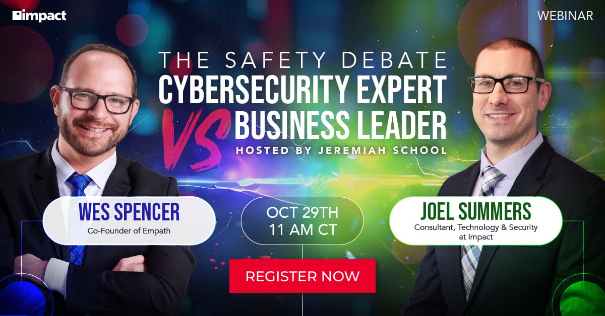 The Safety Debate: Cybersecurity Expert vs. Business Leader | Webinar