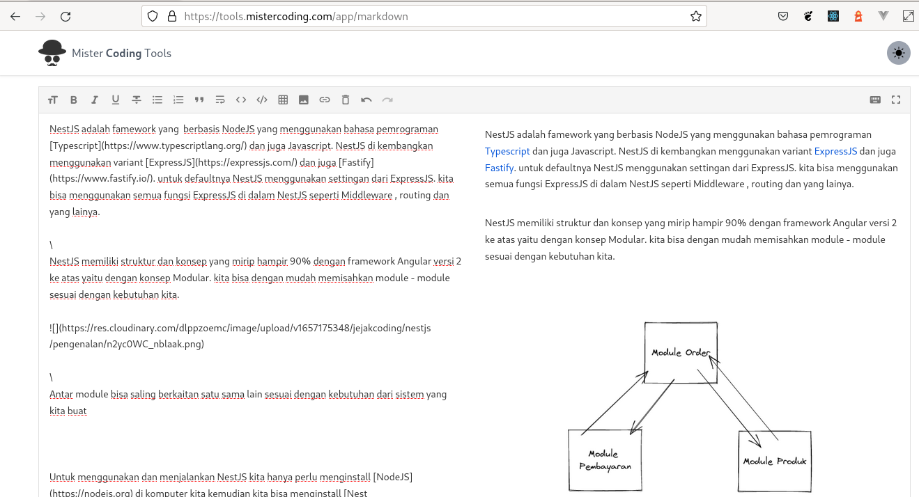 Post - Berkenalan dengan Markdown dan kegunaan dari Markdown