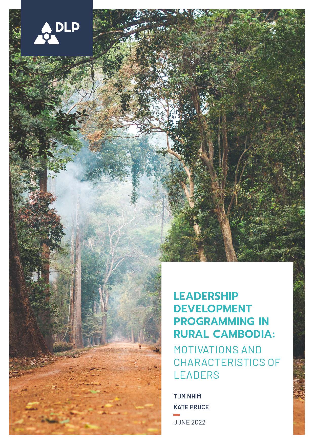 Leadership development programming in rural Cambodia: Motivations and ...