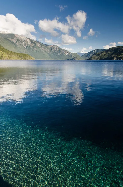 Lago Azul por Campo Hunter | Chile en Ruta