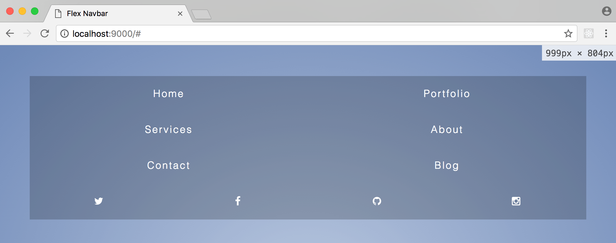 GitHub - noerojas/flex-navbar: Responsive Navbar using Flexbox