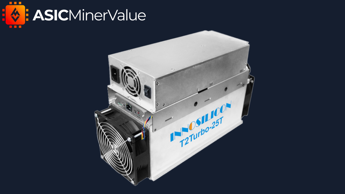 Innosilicon T2 Turbo 25T rentabilidad y mejores precios - ASIC Miner Value