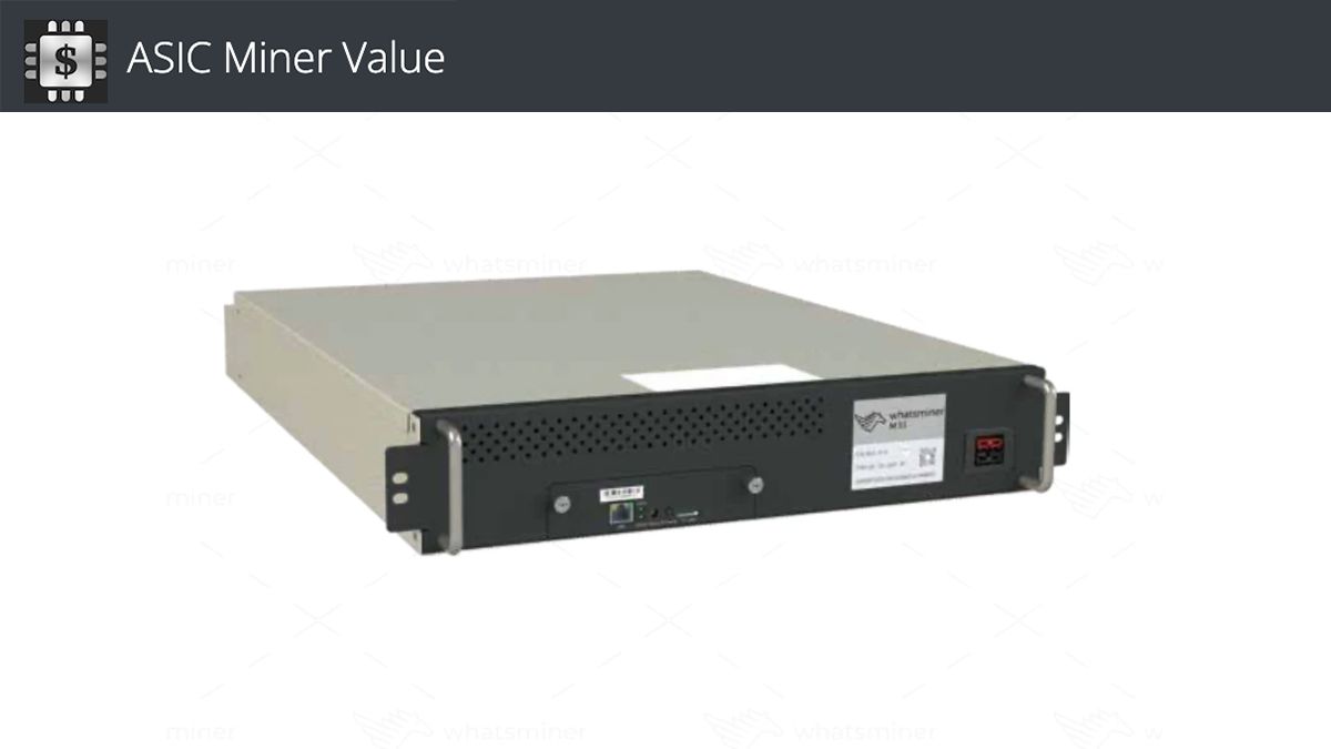 MicroBT Whatsminer M53S profitability | ASIC Miner Value