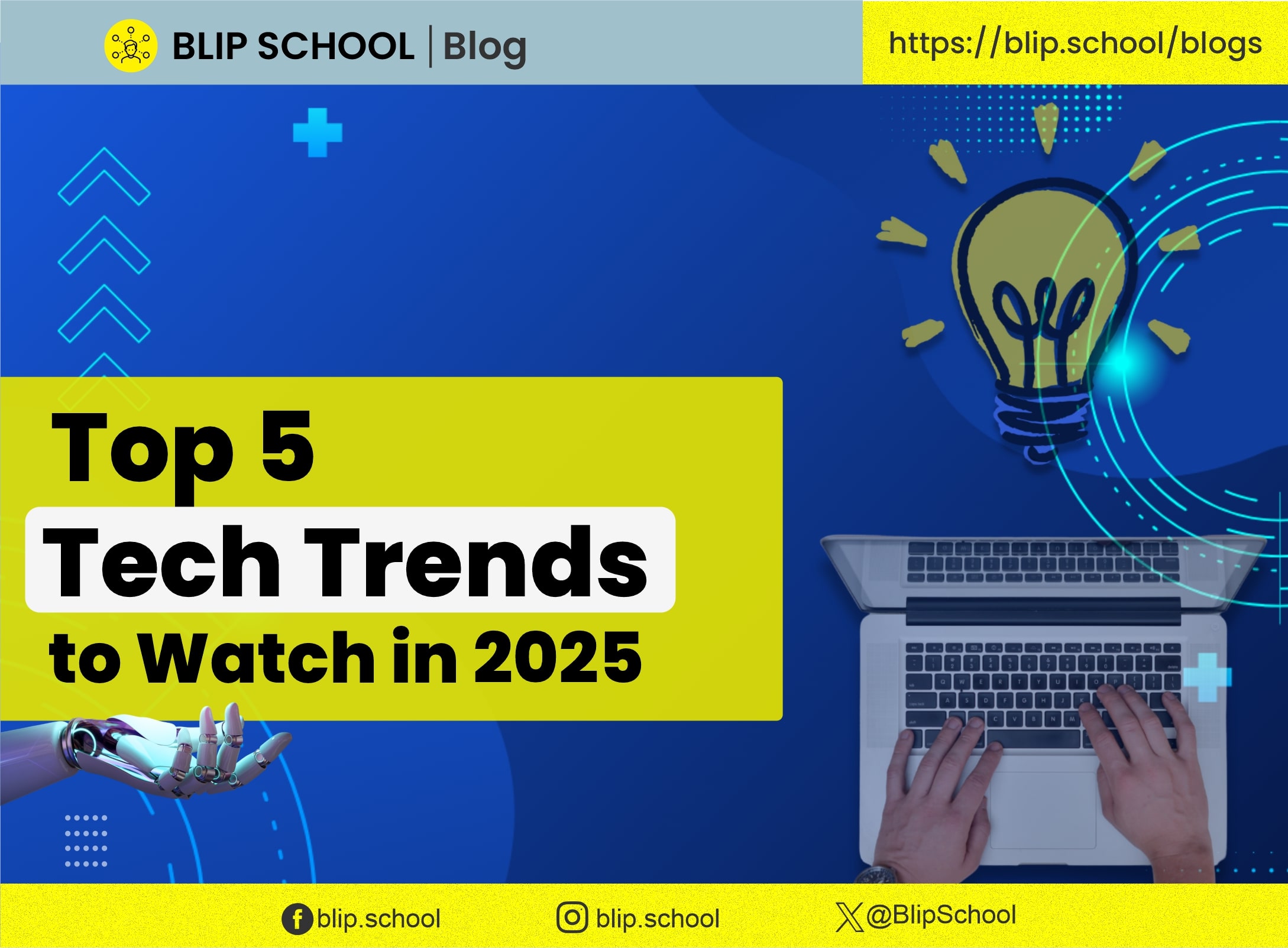 Blip School - Top 5 Tech Trends to Watch in 2025