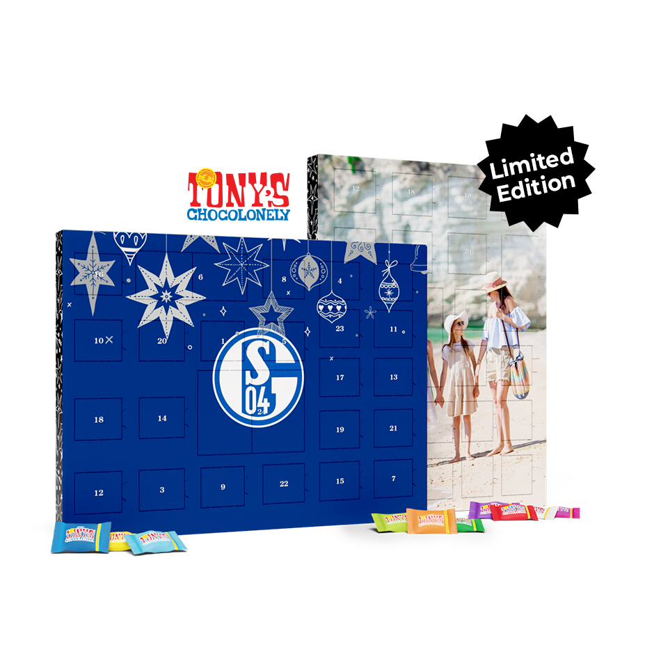 Schoko-Adventskalender mit Tony's Chocolonely XXL