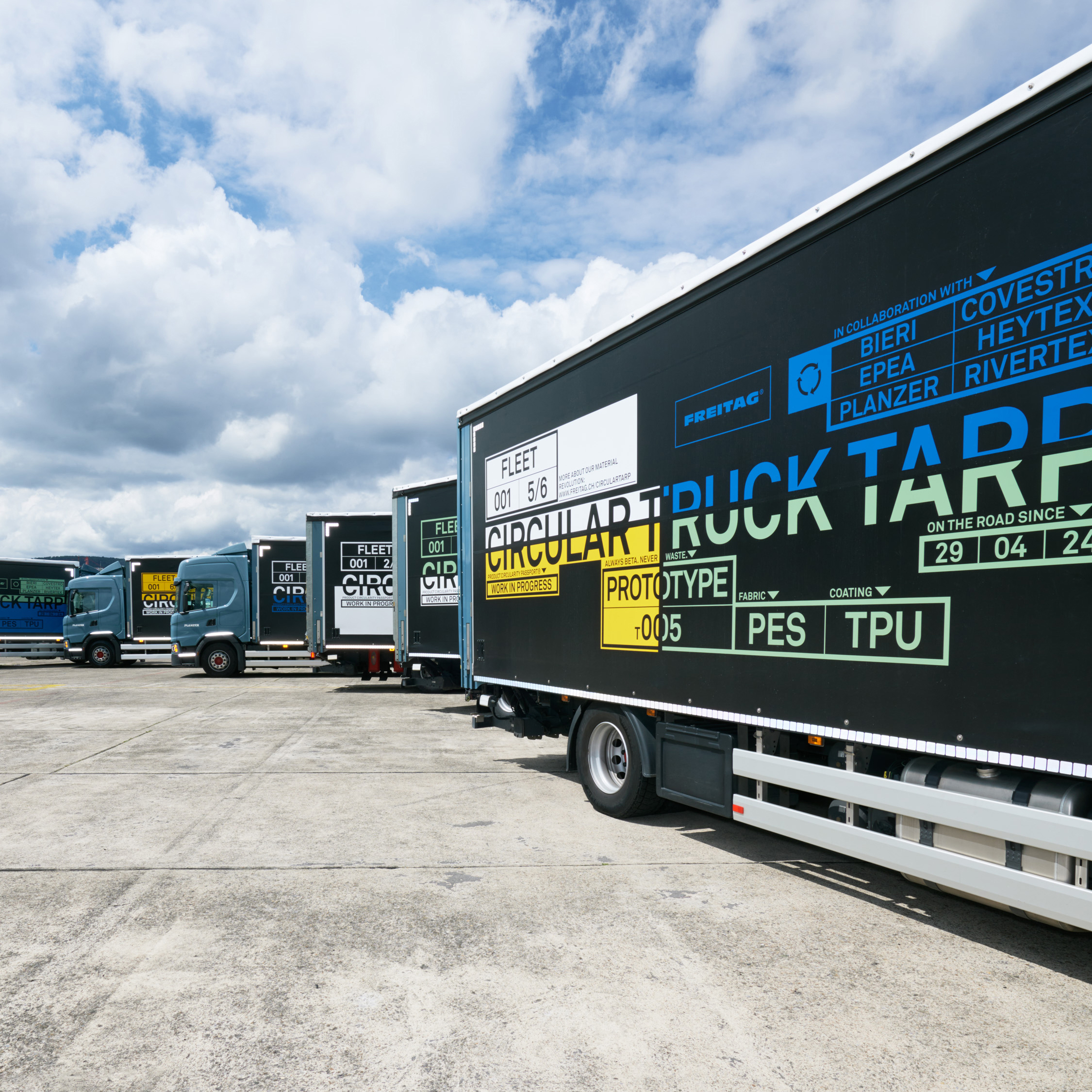 The circular tarp | FREITAG