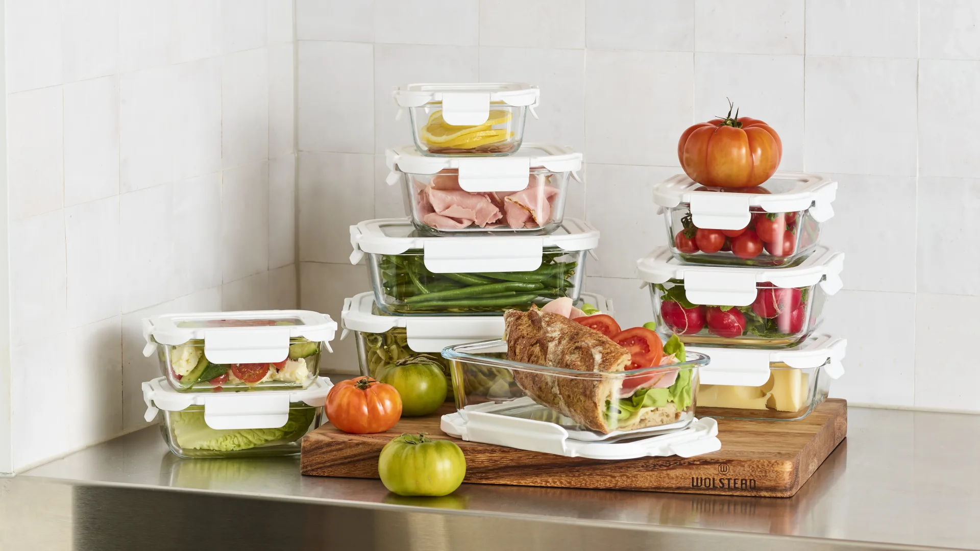 Kitchen Pro Versalock: Clear, Durable Glass Food Containers