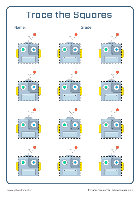 Worksheets On Square