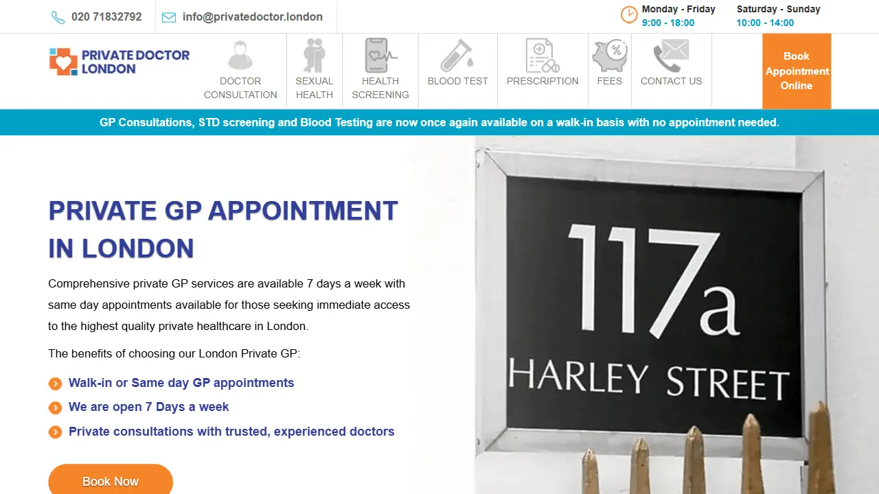 Private Doctor London