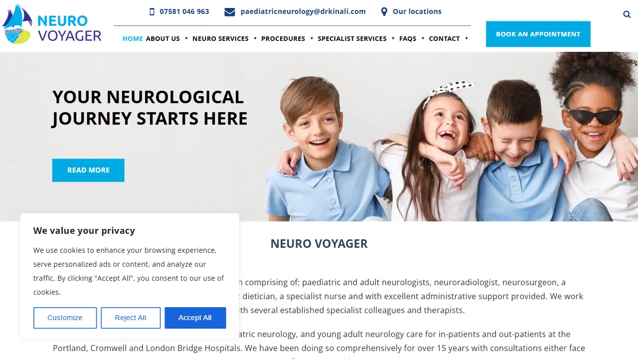 Neuro Voyager - The Portland Hospital - Smart Medical Mapping ...