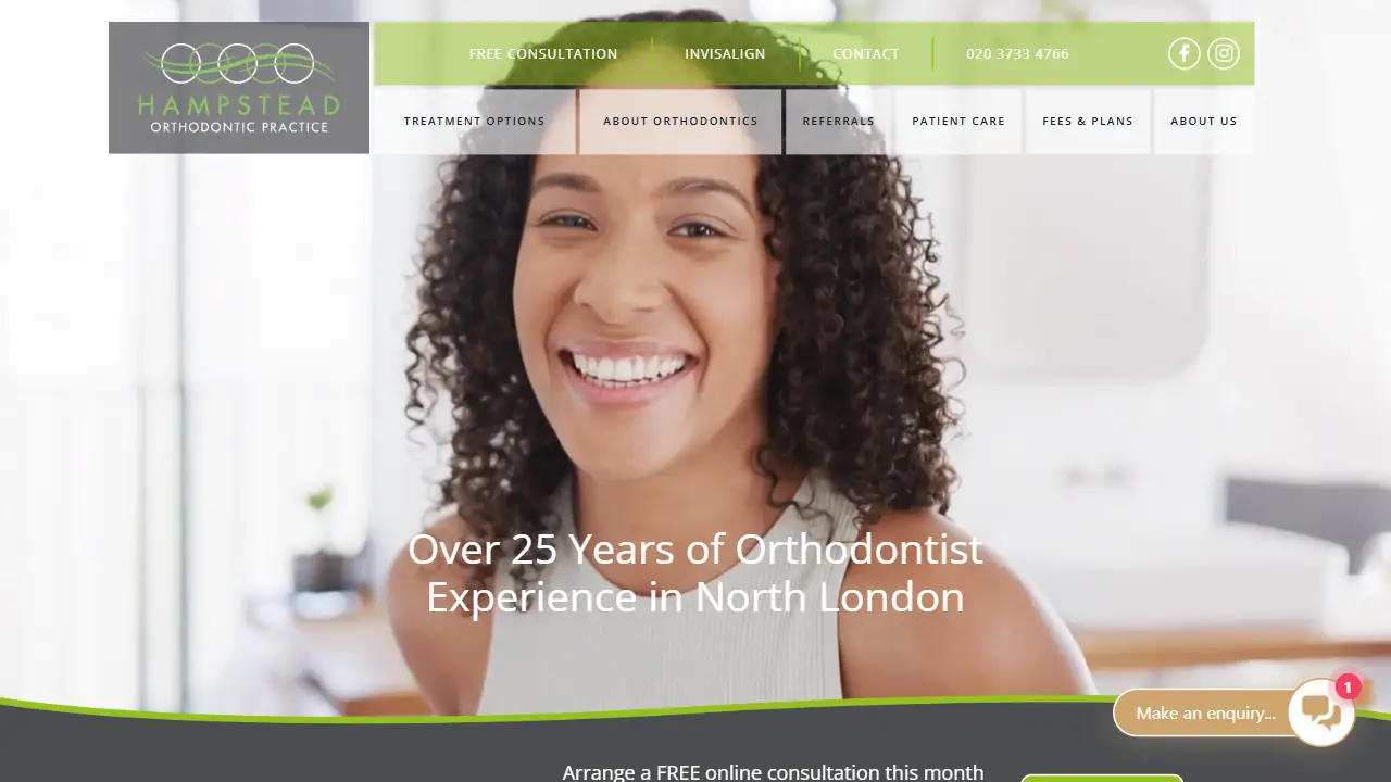 Hampstead Orthodontic Practice - Smart Medical Mapping Connections ...