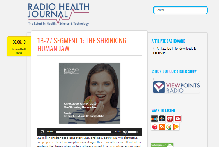 The Shrinking Human Jaw: Fascinating Podcast Reveals Effects! - Bradlee ...