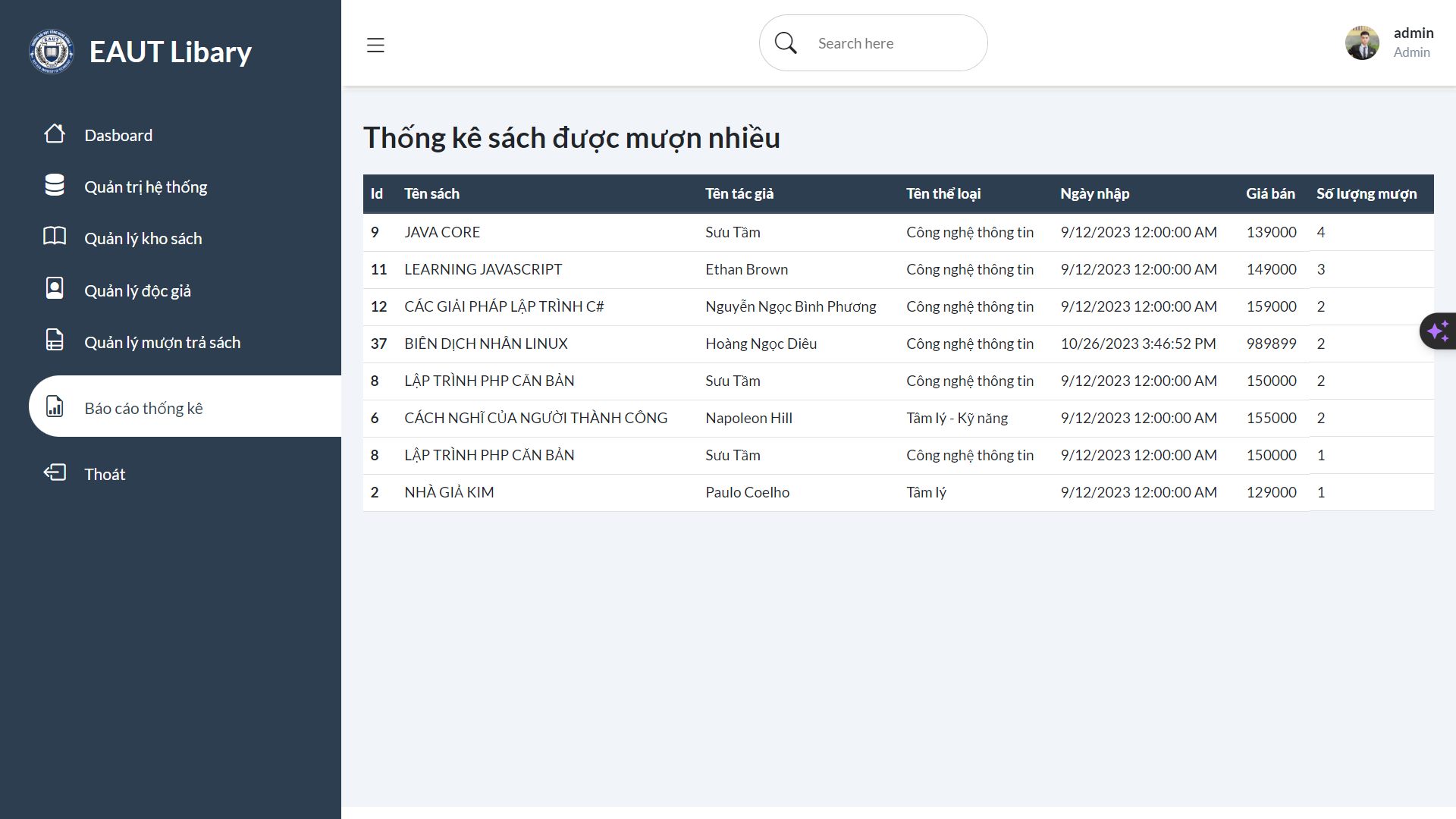 GitHub - ParkSeoHai/QuanLyThuVien: Đề tài: Website quản lý thư viện / Môn học: Đồ án chuyên ...